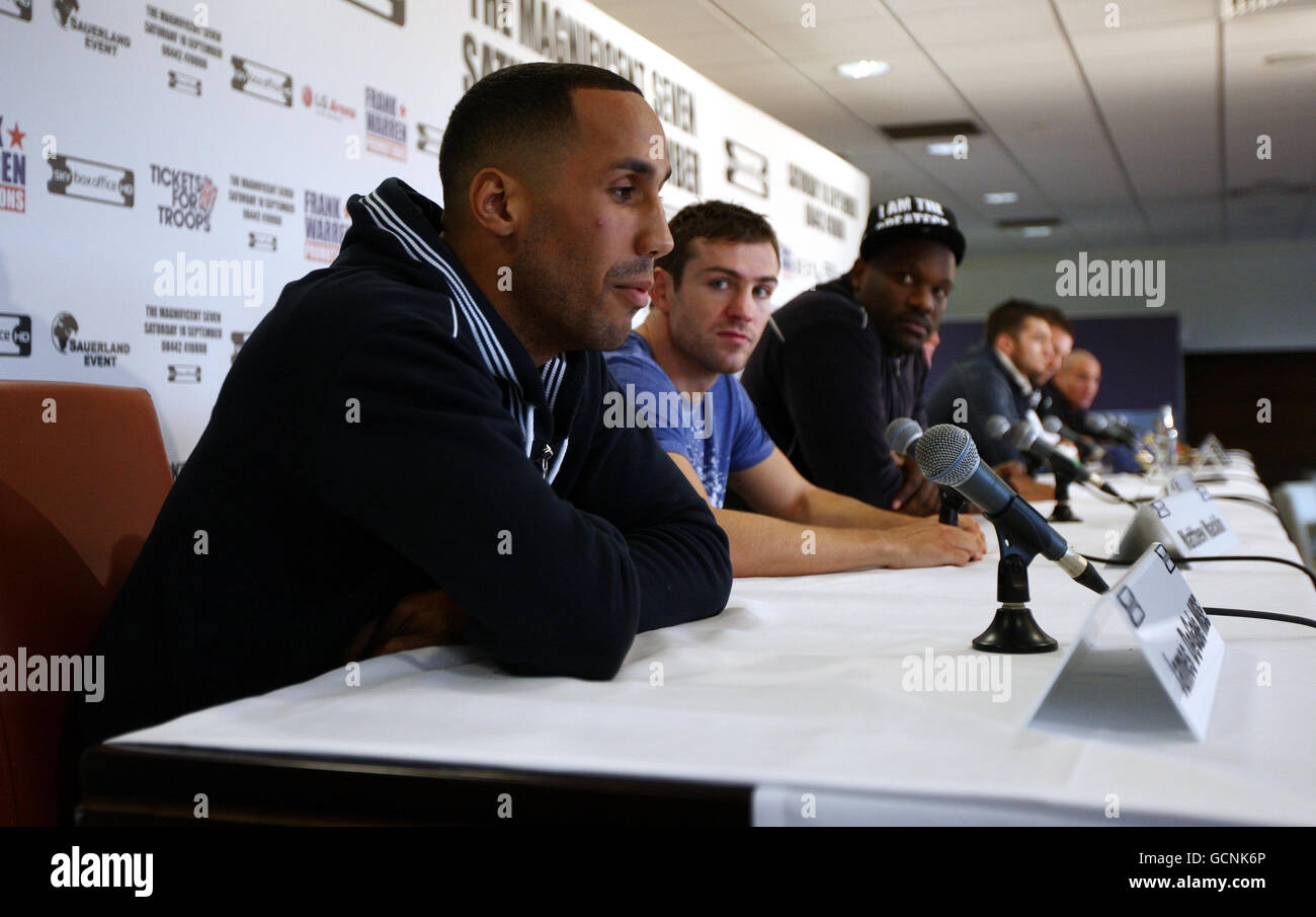 Boxing - Magnificent 7 Head-to Head - LG Arena Stock Photo - Alamy
