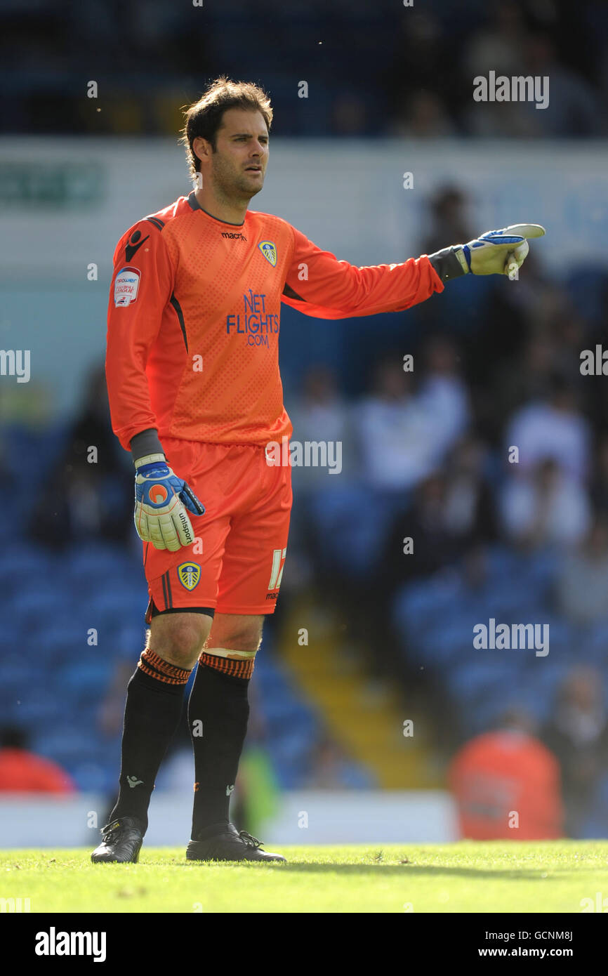 Leeds united goalkeeper shane higgs hi-res stock photography and images ...