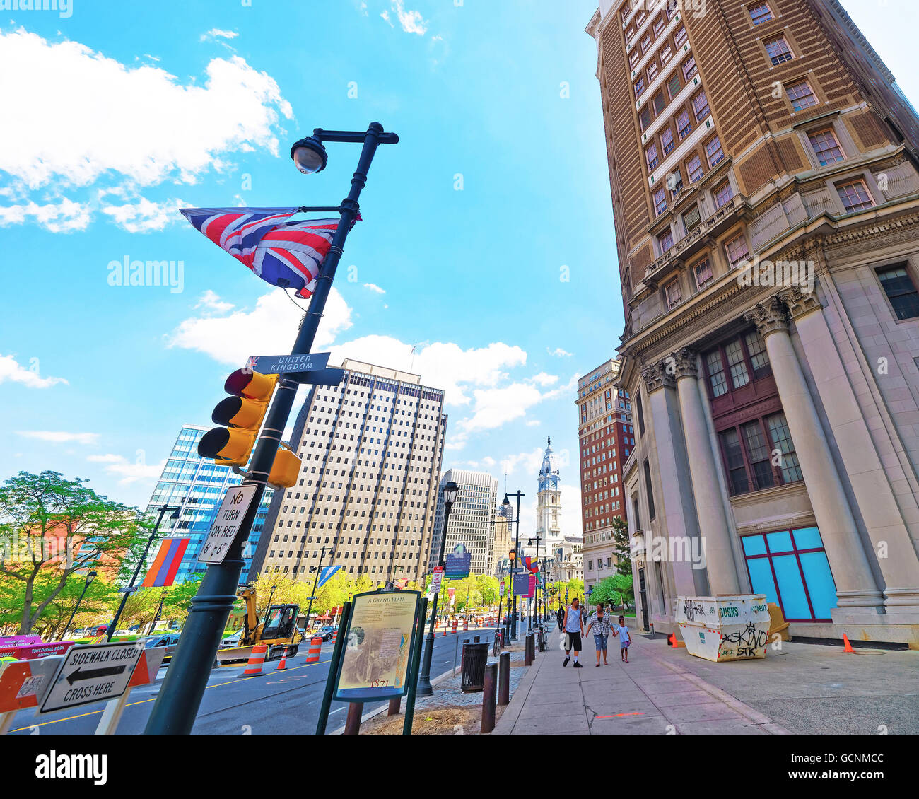 John f kennedy boulevard hi-res stock photography and images - Alamy
