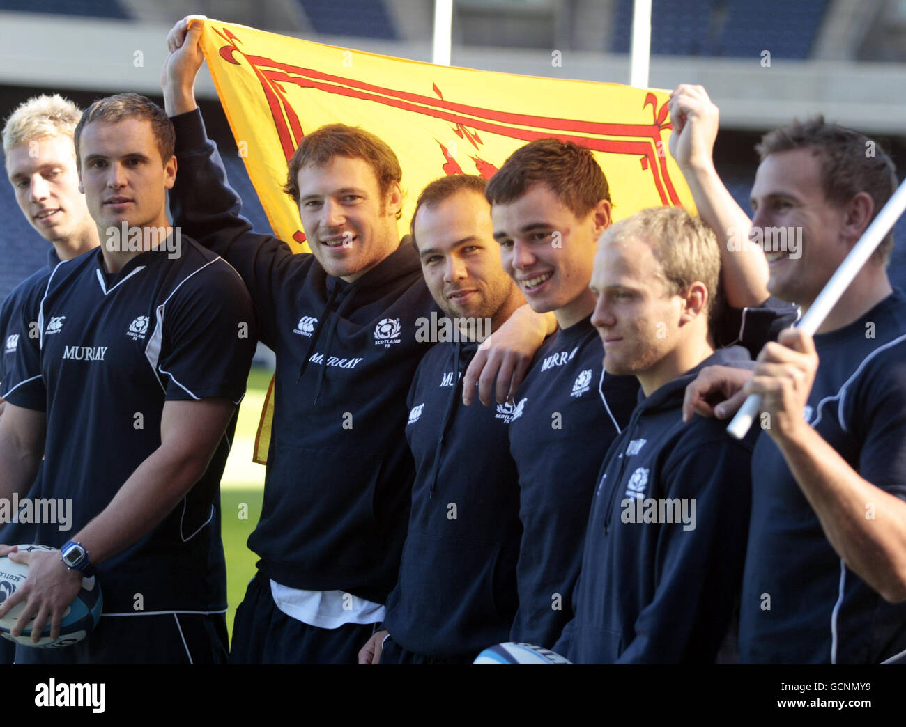 (Left to right) Alex Blair, Scott Forrest, Scott Riddell, Mike Adamson ...
