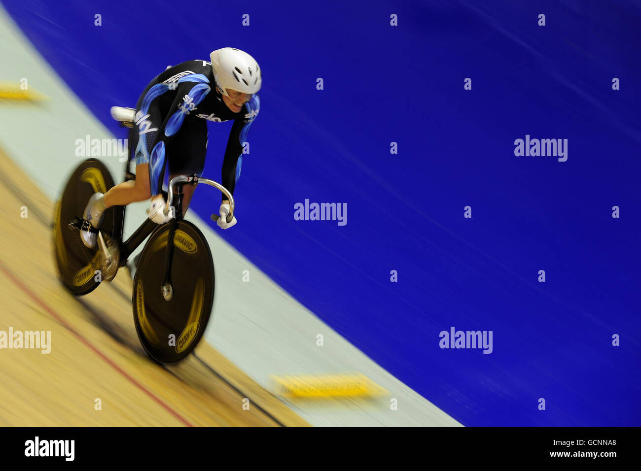 SkyTrack Cycling's Victoria Pendleton on her way to a Gold medal in the ...