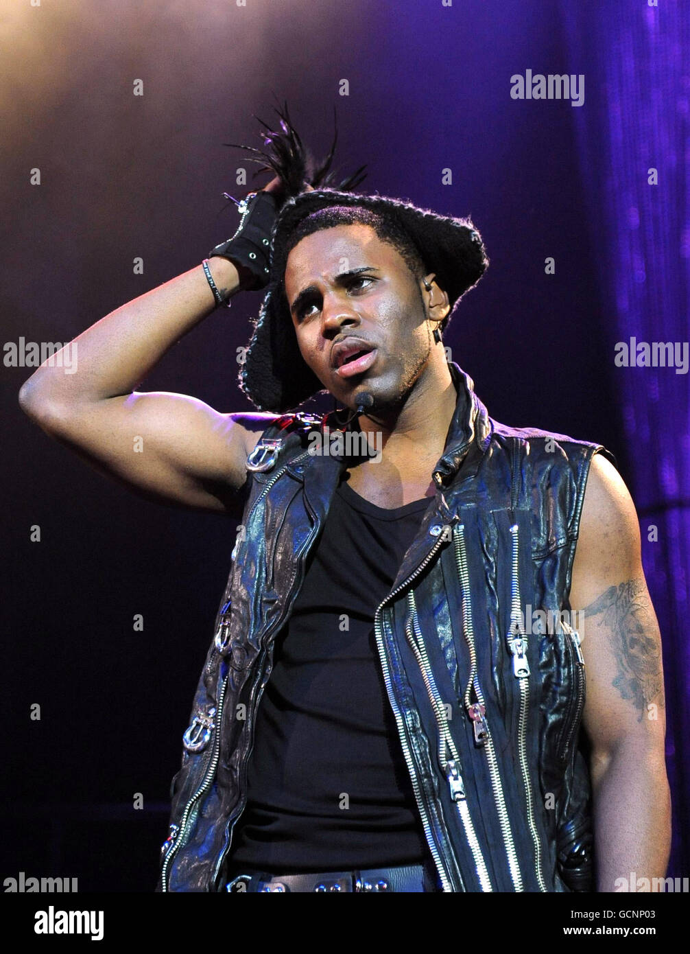 Jason Derulo in concert - London. Jason Derulo performs on stage at the ...