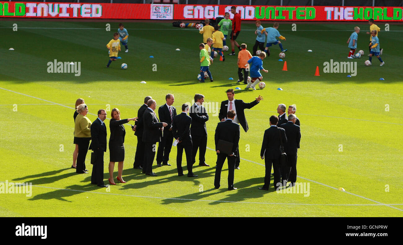 Soccer Fifa World Cup 2018 Inspection Day Three Stadium Of Light