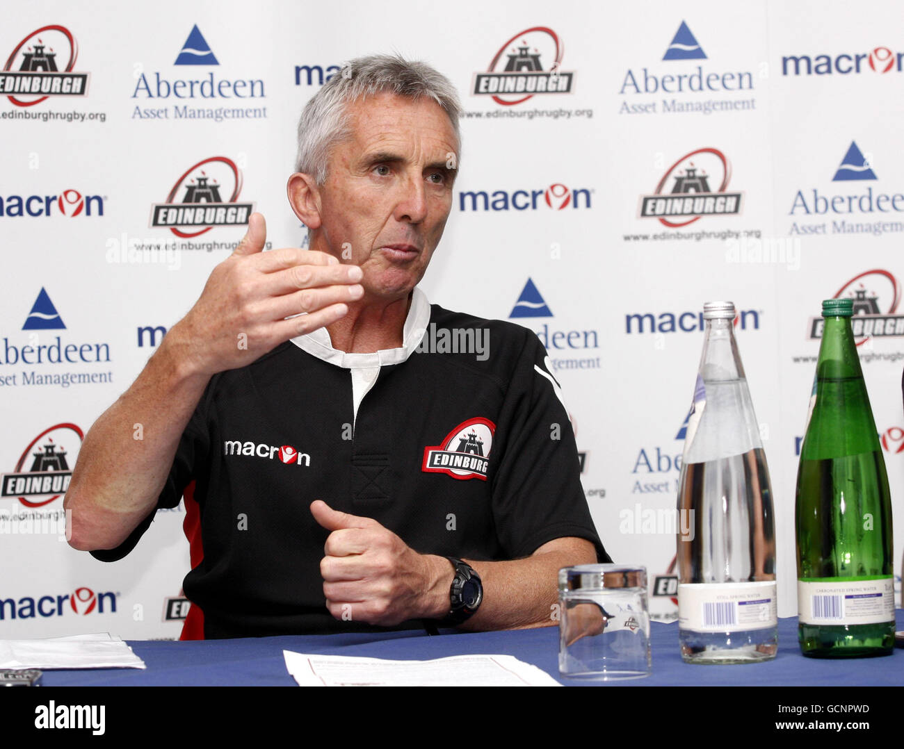 Rugby Union - Edinburgh Rugby Squad Announcement - Murrayfield ...