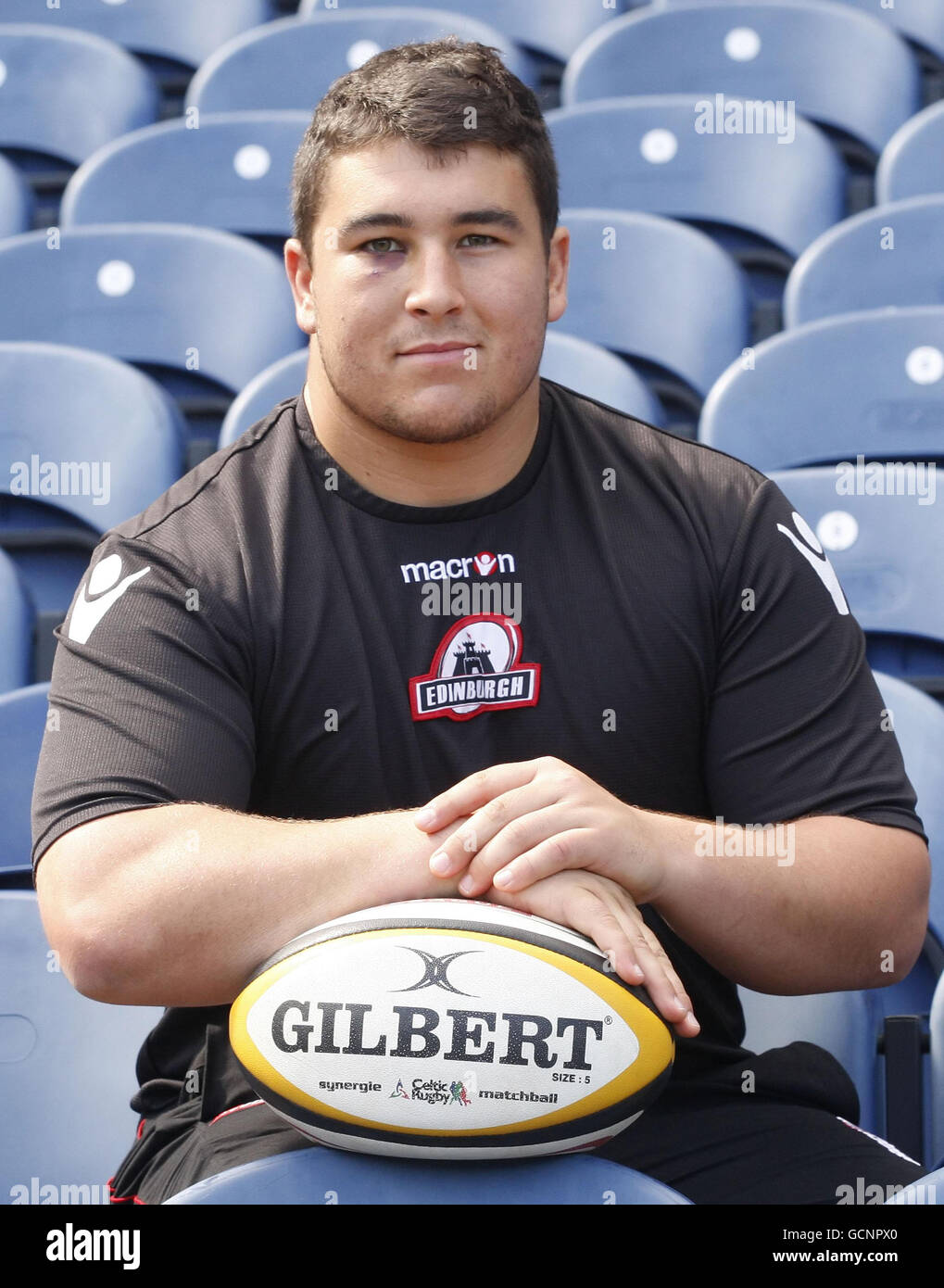 Rugby Union - Edinburgh Rugby Squad Announcement - Murrayfield Stock ...