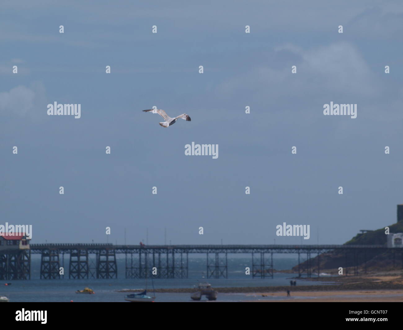 Swansea Bay Promenade Stock Photo - Alamy