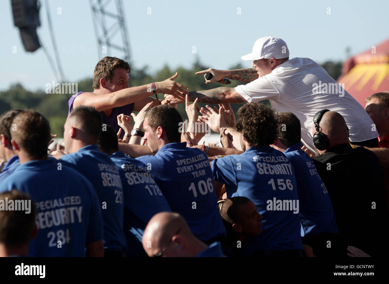 Reading Festival 2010 Stock Photo - Alamy