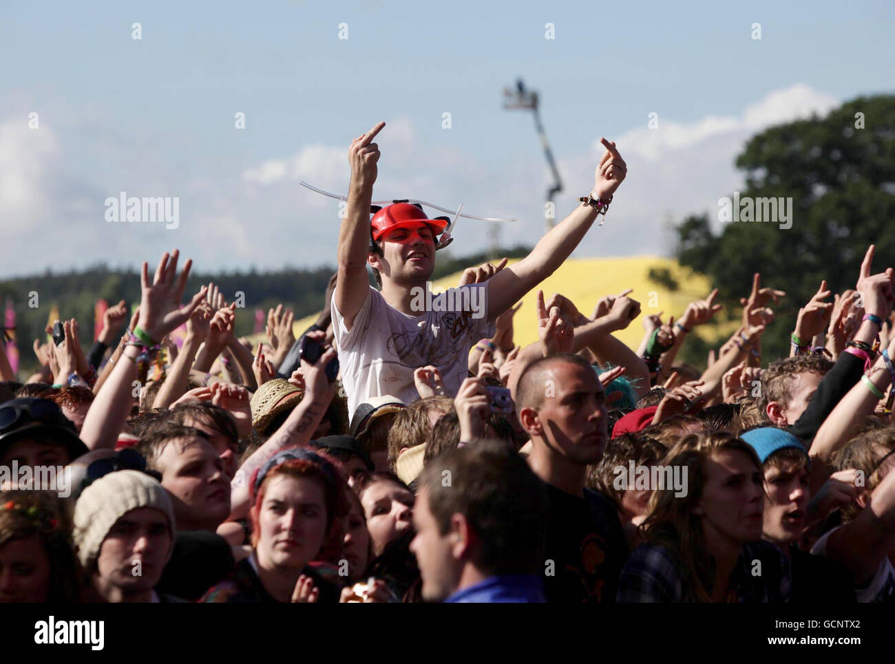 Reading Festival 2010 Stock Photo - Alamy