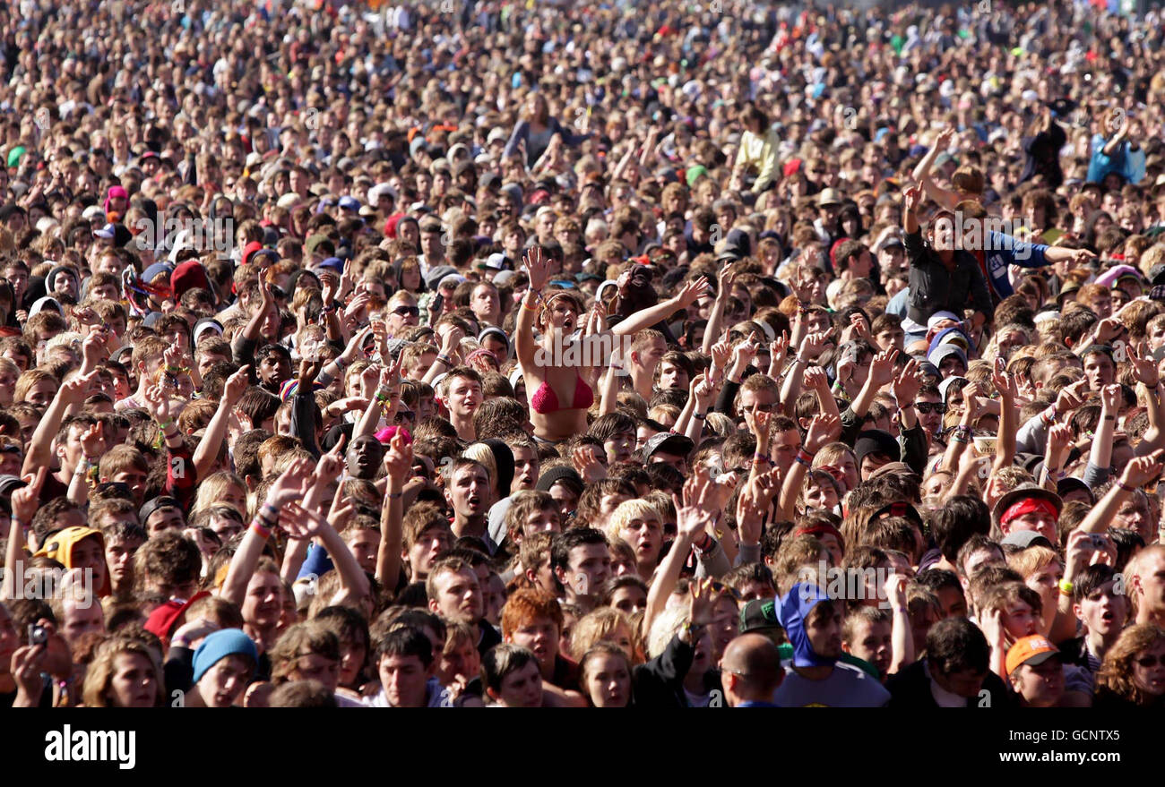 Reading Festival 2010 Stock Photo - Alamy