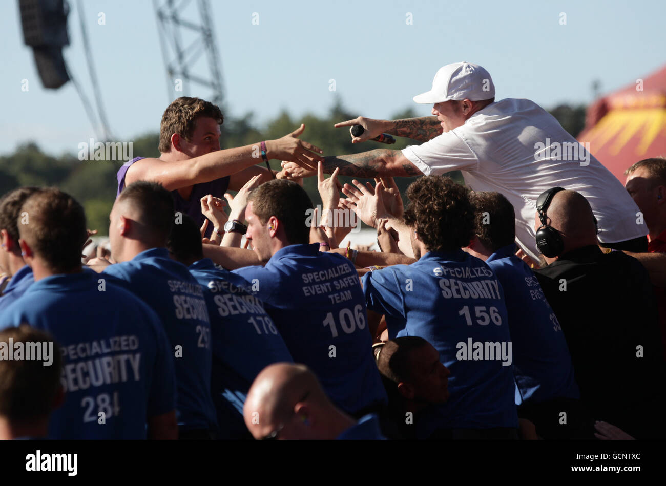 Reading Festival 2010 Stock Photo - Alamy