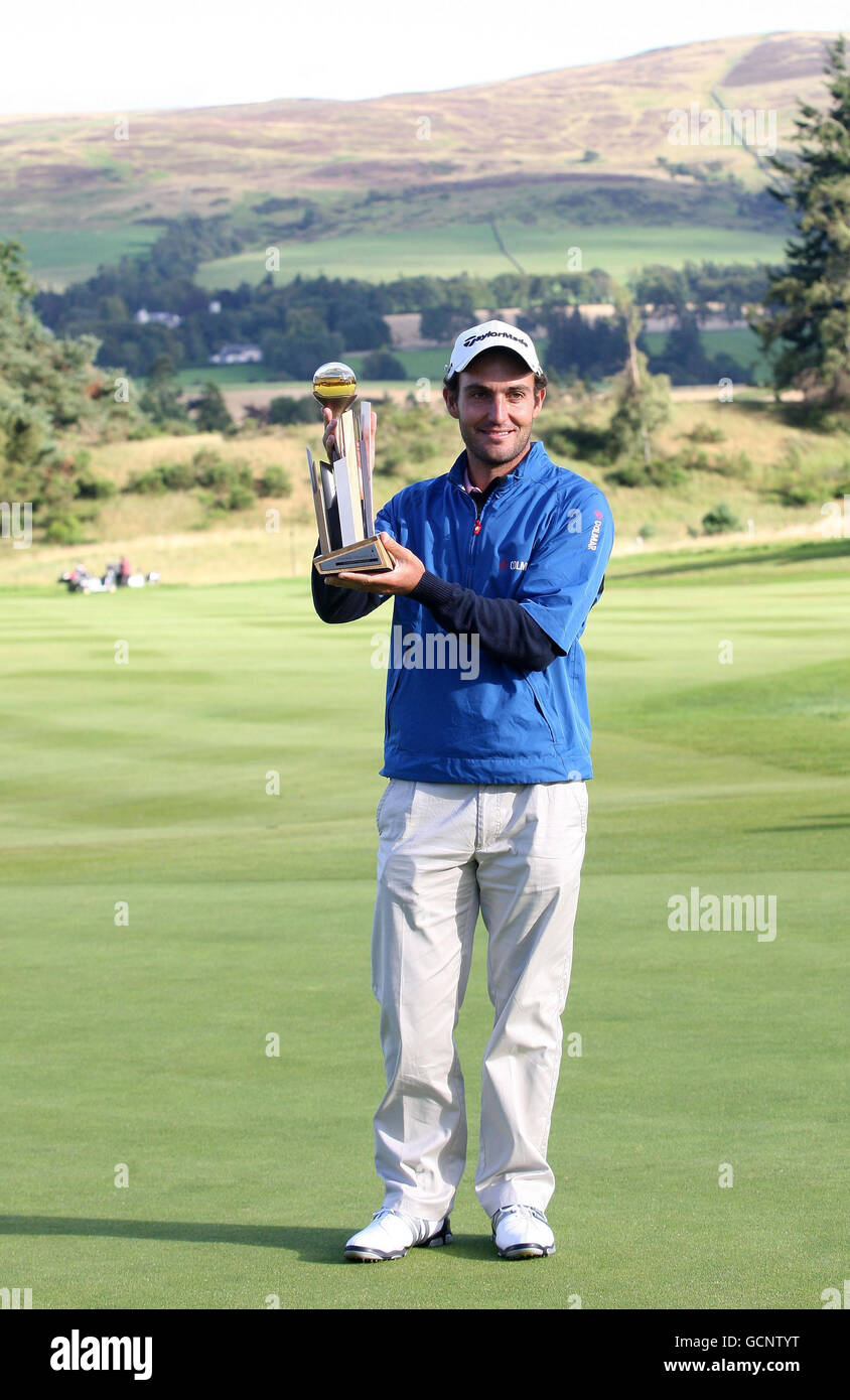Italy's Edoardo Molinari celebrates winning the Johnnie Walker ...