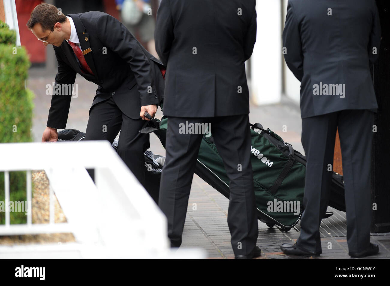 Cricket - Pakistan Depart Team Hotel - London. The Pakistan teams ...