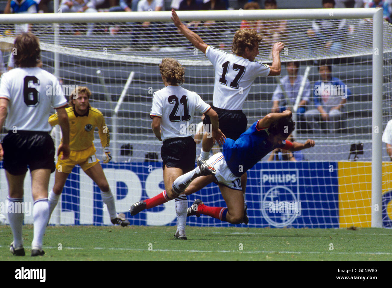 Soccer - FIFA World Cup 1986 - Semi Final - Germany v France - Jalisco ...