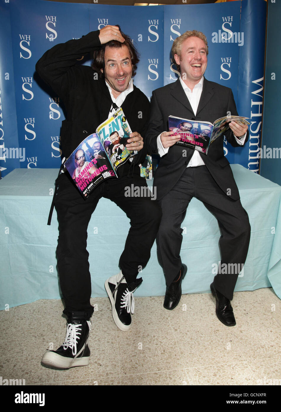 Clint magazine signing - London Stock Photo - Alamy
