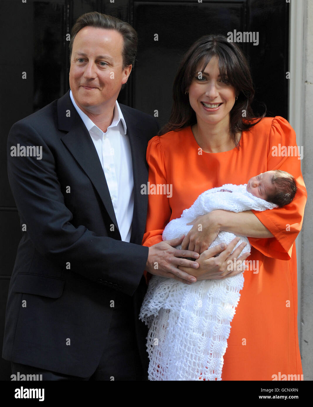 Cameron's new baby Stock Photo - Alamy