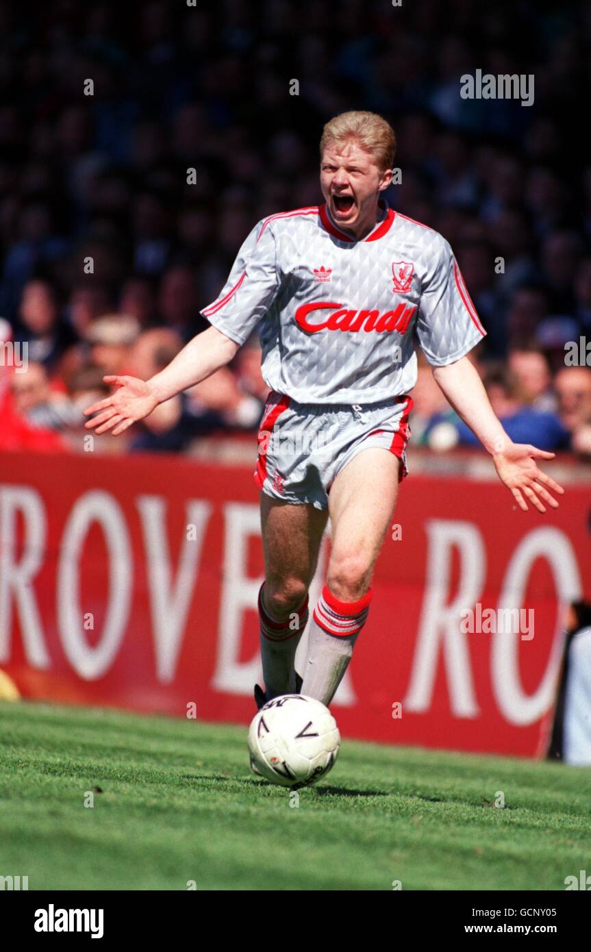 FOOTBALL. DAVID BURROWS, LIVERPOOL Stock Photo - Alamy