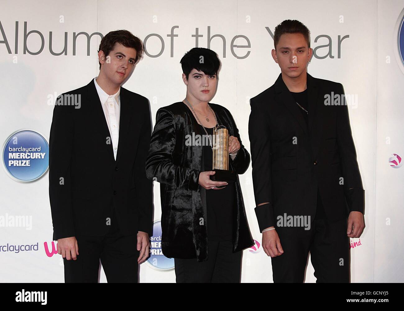 Jamie Smith, Romy Madley Croft and Oliver Sim of The XX arriving for ...