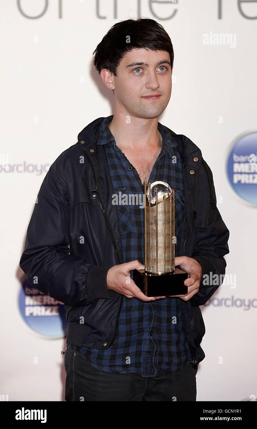 Villagers, (aka Conor J. O'Brien) arriving for the 2010 Barclaycard ...