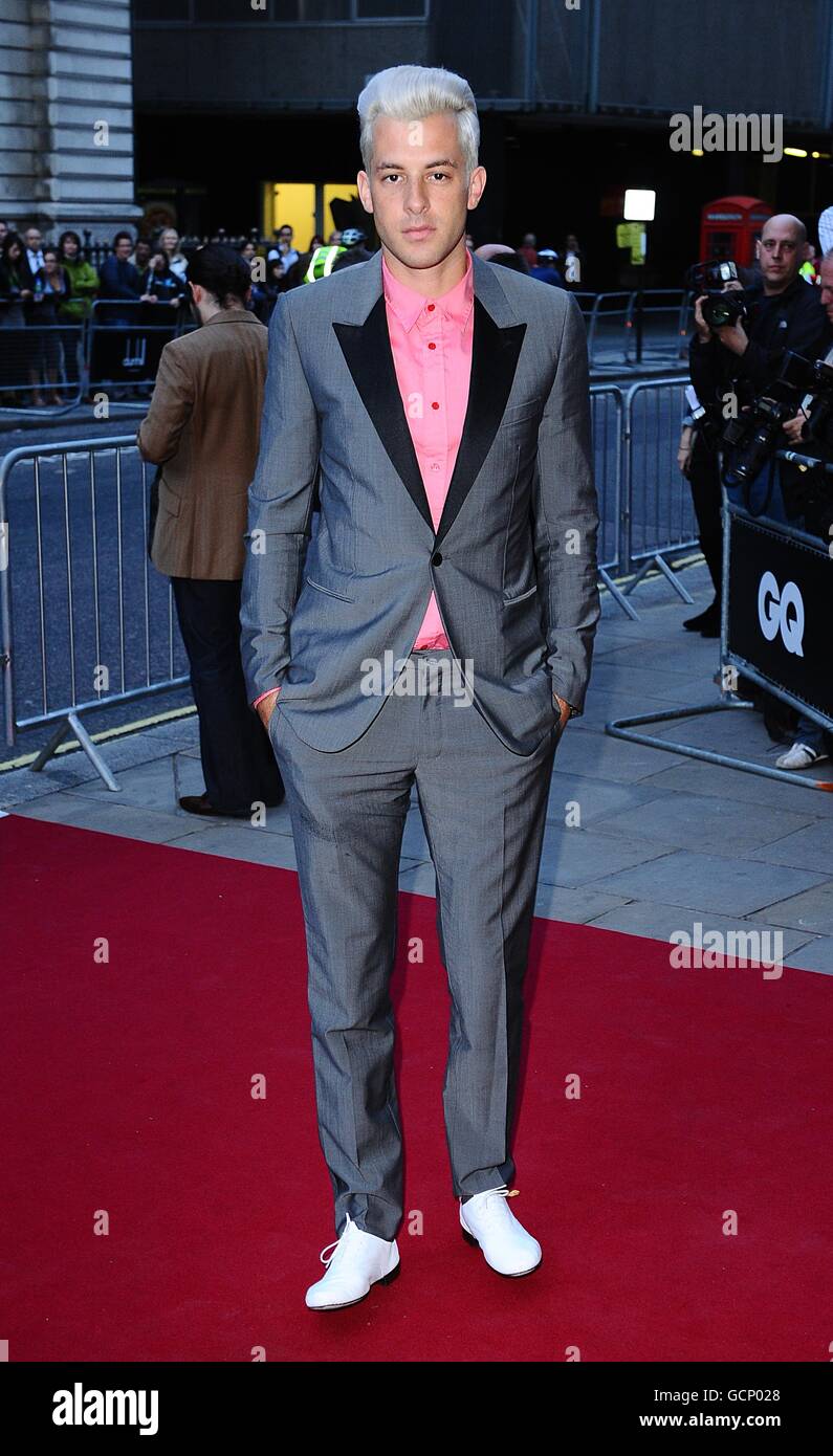 Mark ronson 2010 gq men year awards royal opera house hi-res stock ...