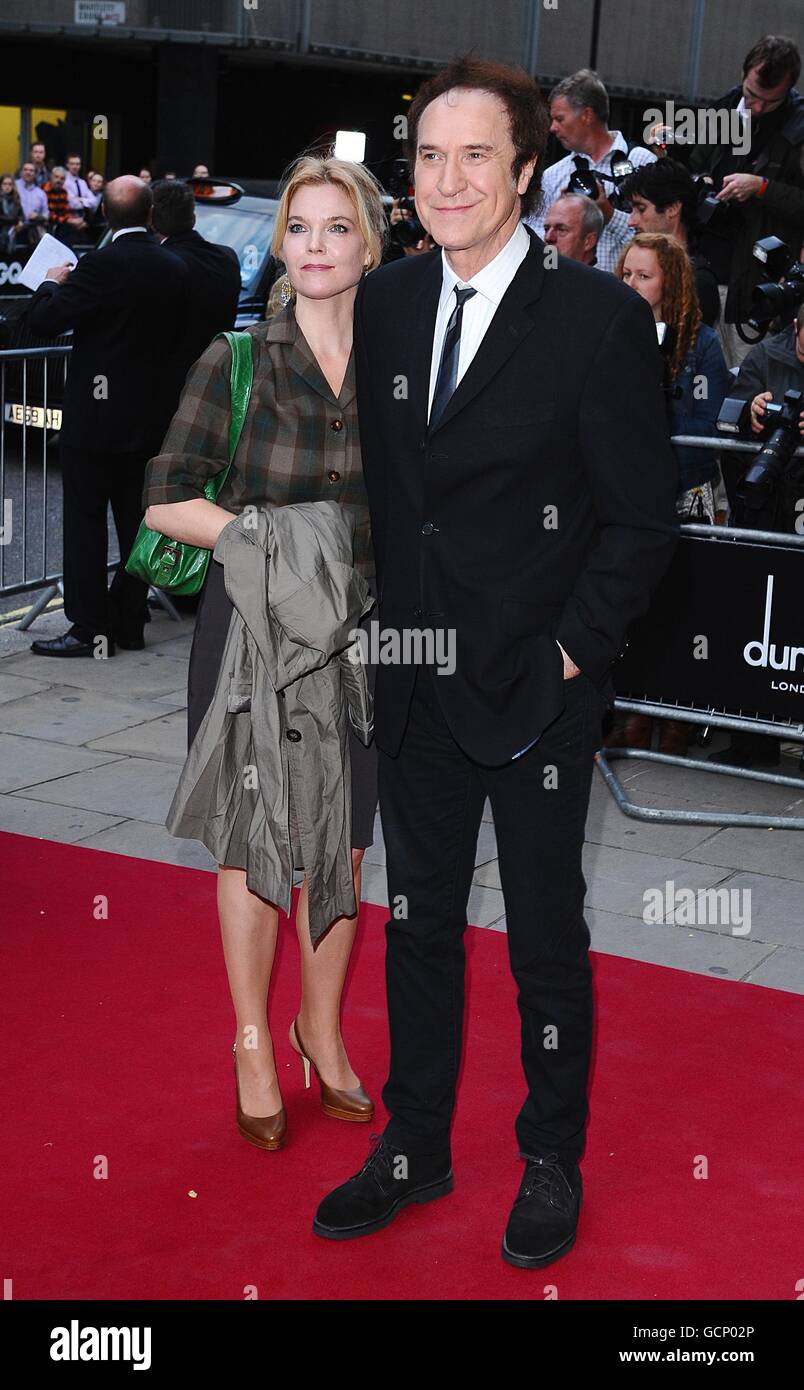 Ray Davies and wife at the 2010 GQ Men of the Year Awards at the Royal ...