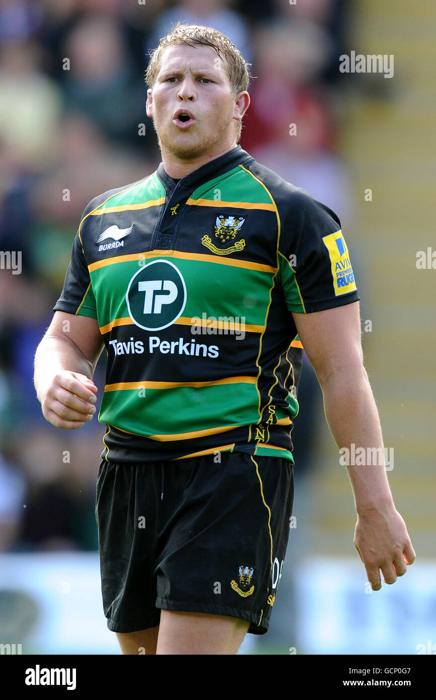 Dylan hartley northampton saints hi-res stock photography and images ...