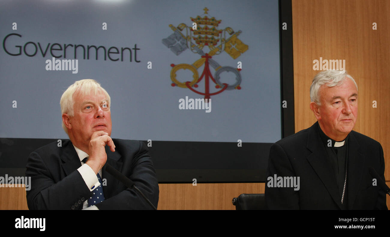 Archbishop of Westminster, Reverend Vincent Nichols (right) and Lord ...