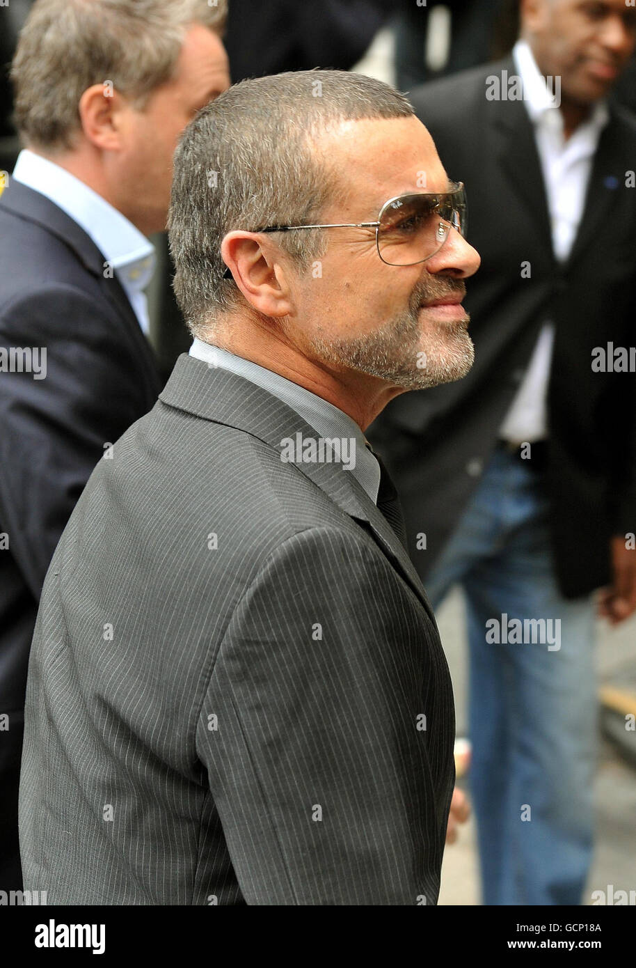 George Michael arrives at Highbury Corner Magistrates' Court in north ...