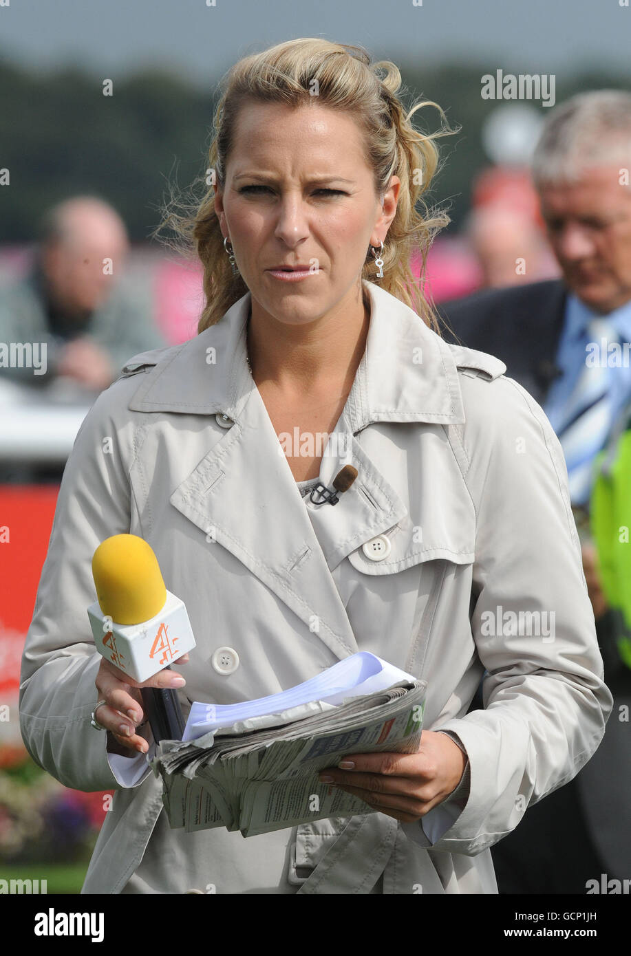 Horse emma spencer racing presenter hi-res stock photography and images ...