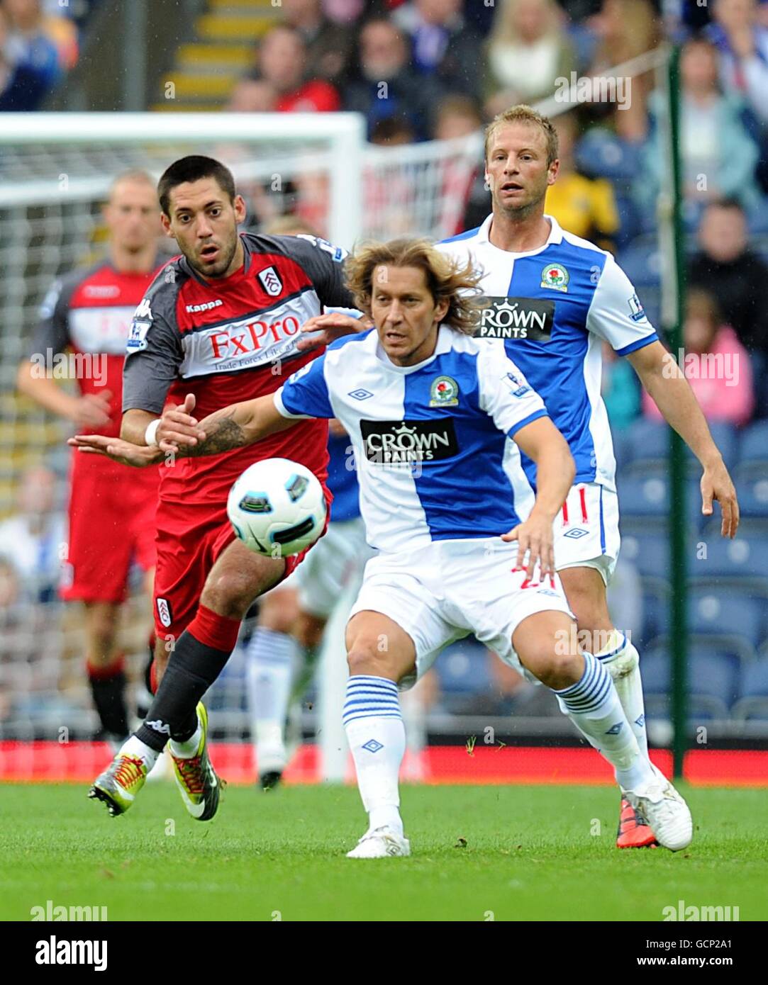 Blackburn rovers michel salgado hi-res stock photography and images - Alamy