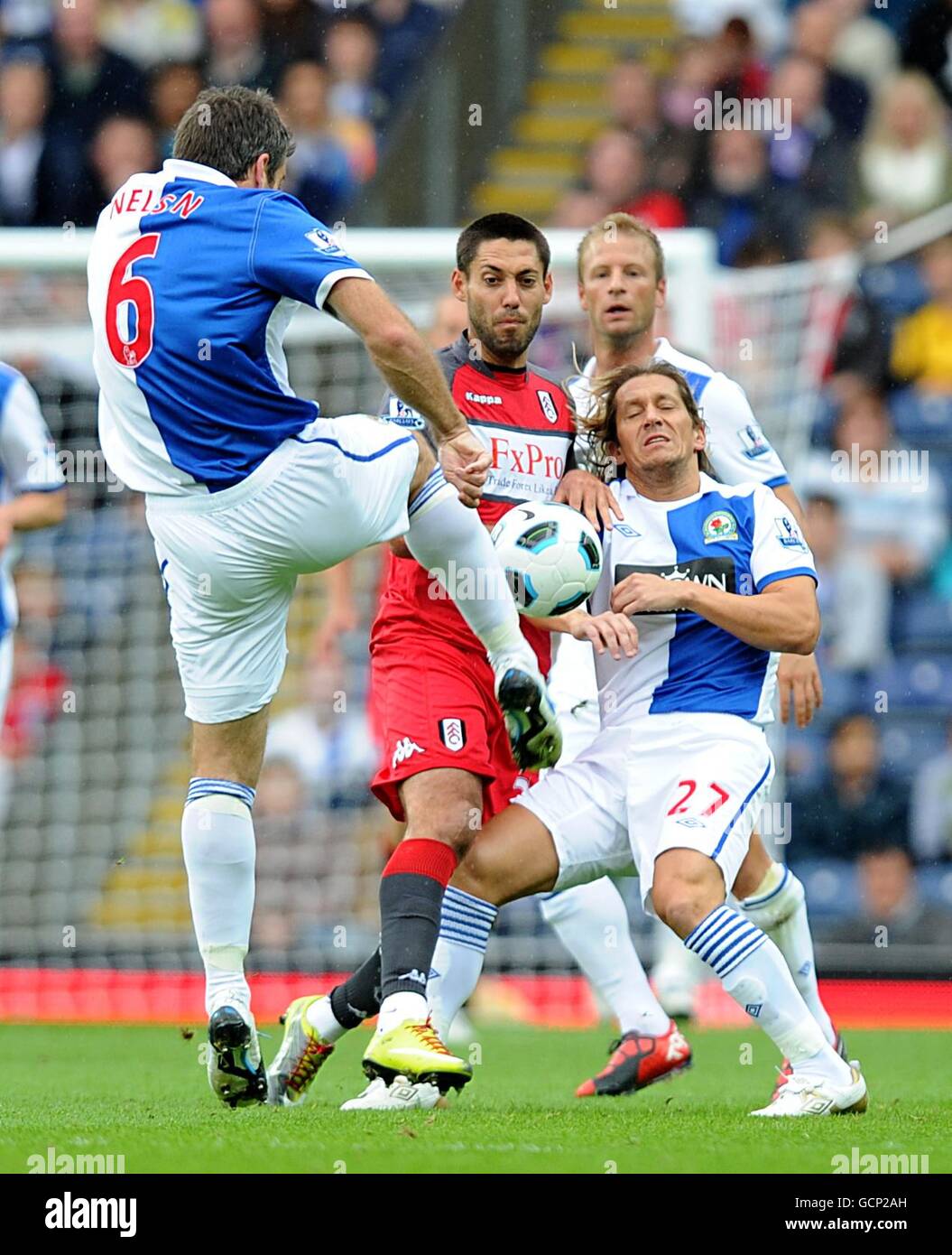 Blackburn rovers michel salgado hi-res stock photography and images - Alamy