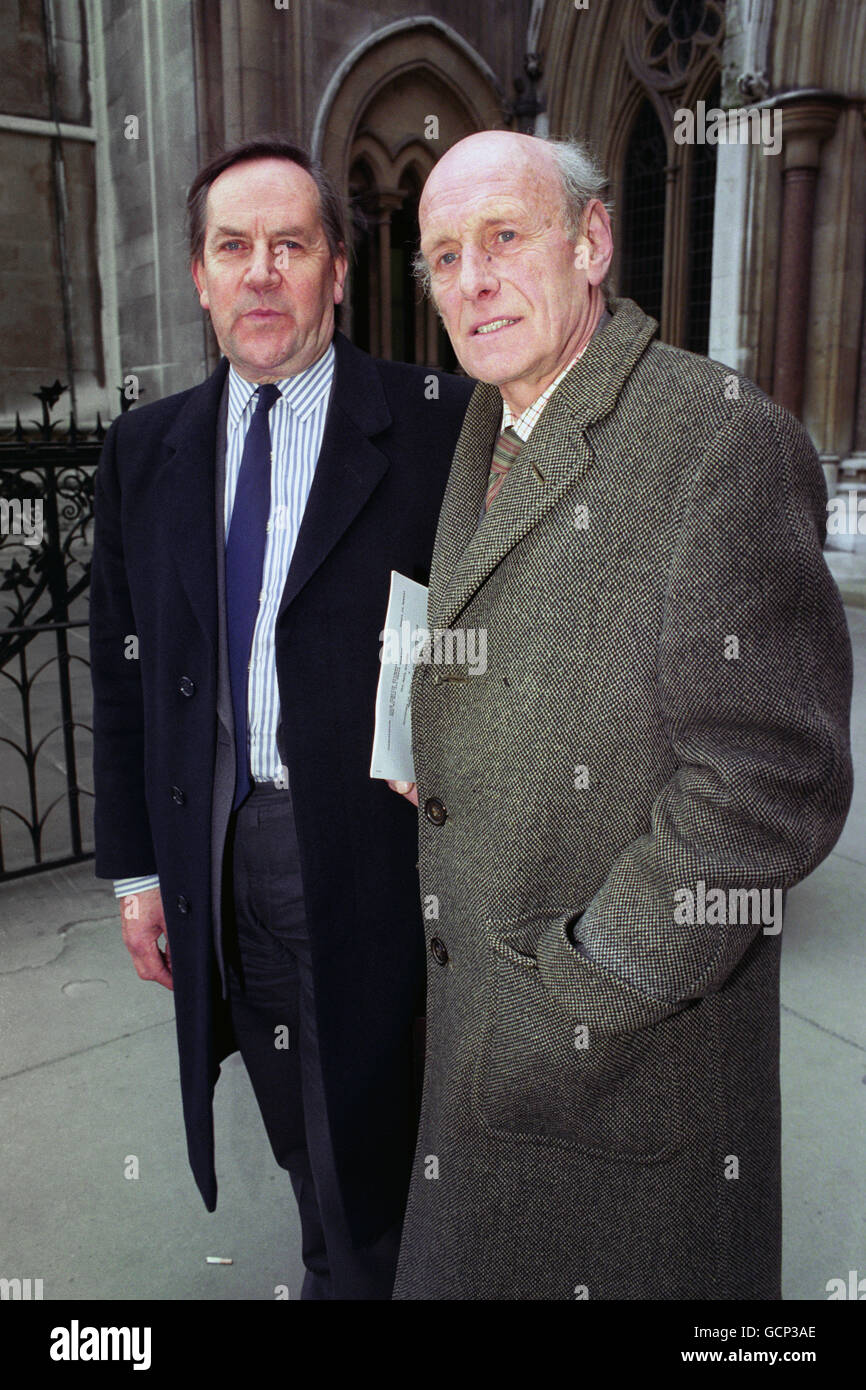 Major Anthony Crombie (left) vice-chairman of the Bath Society, with ...
