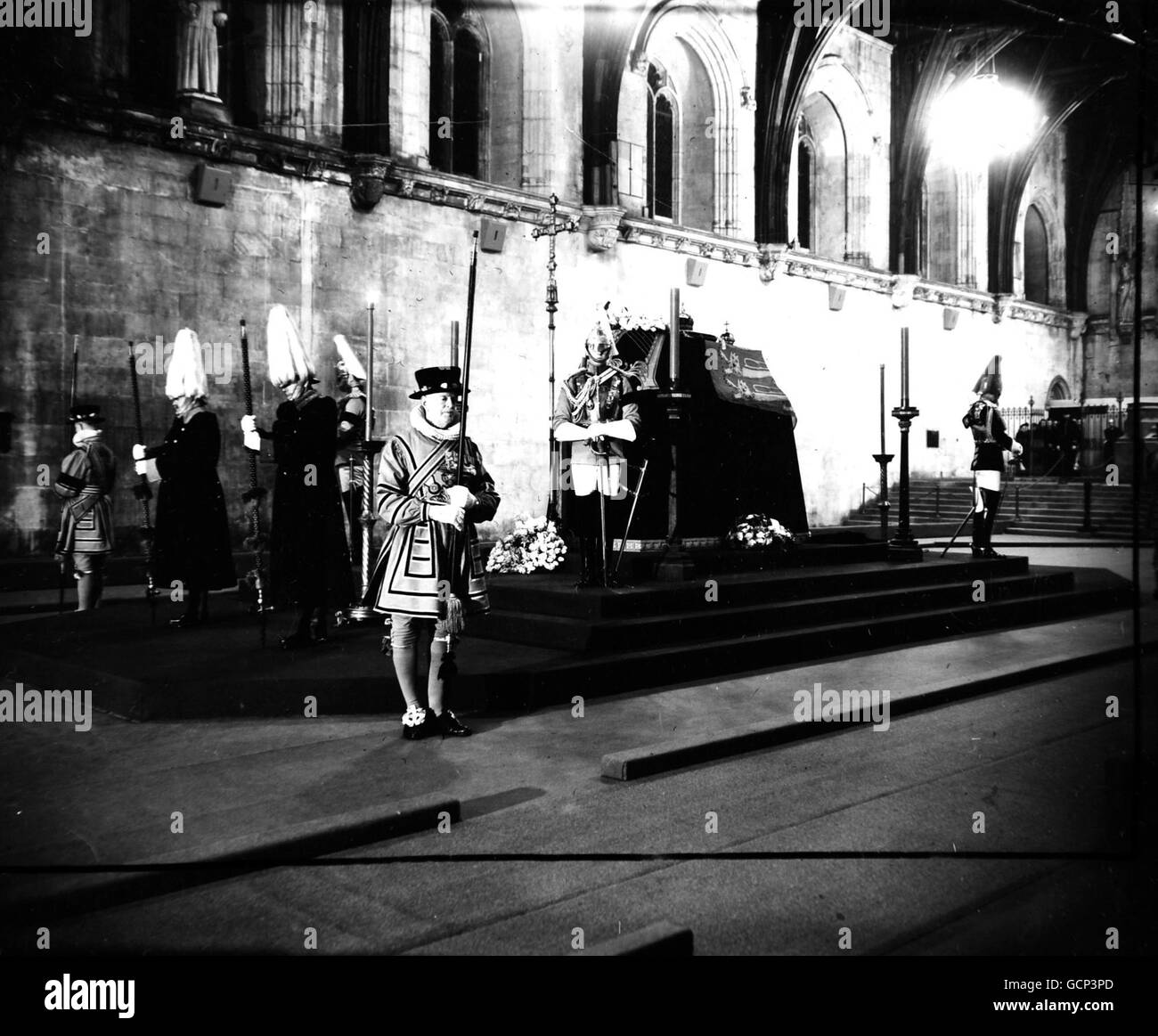 King george vi being Black and White Stock Photos & Images - Alamy