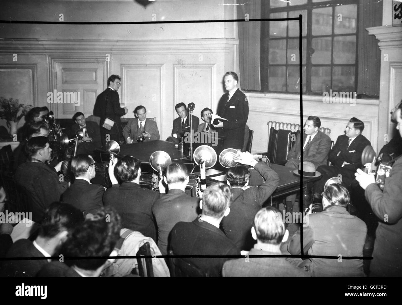 Press Conference - Billy Graham - Westminster, London Stock Photo - Alamy