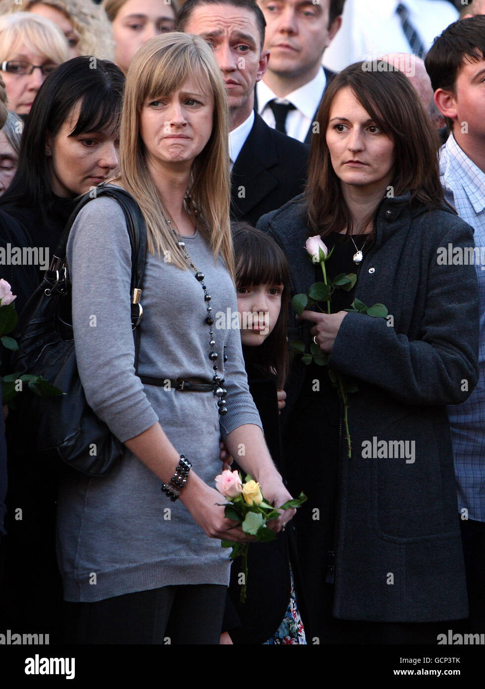 Family and friends of Sergeant Andrew Jones and Trooper Andrew Howarth ...