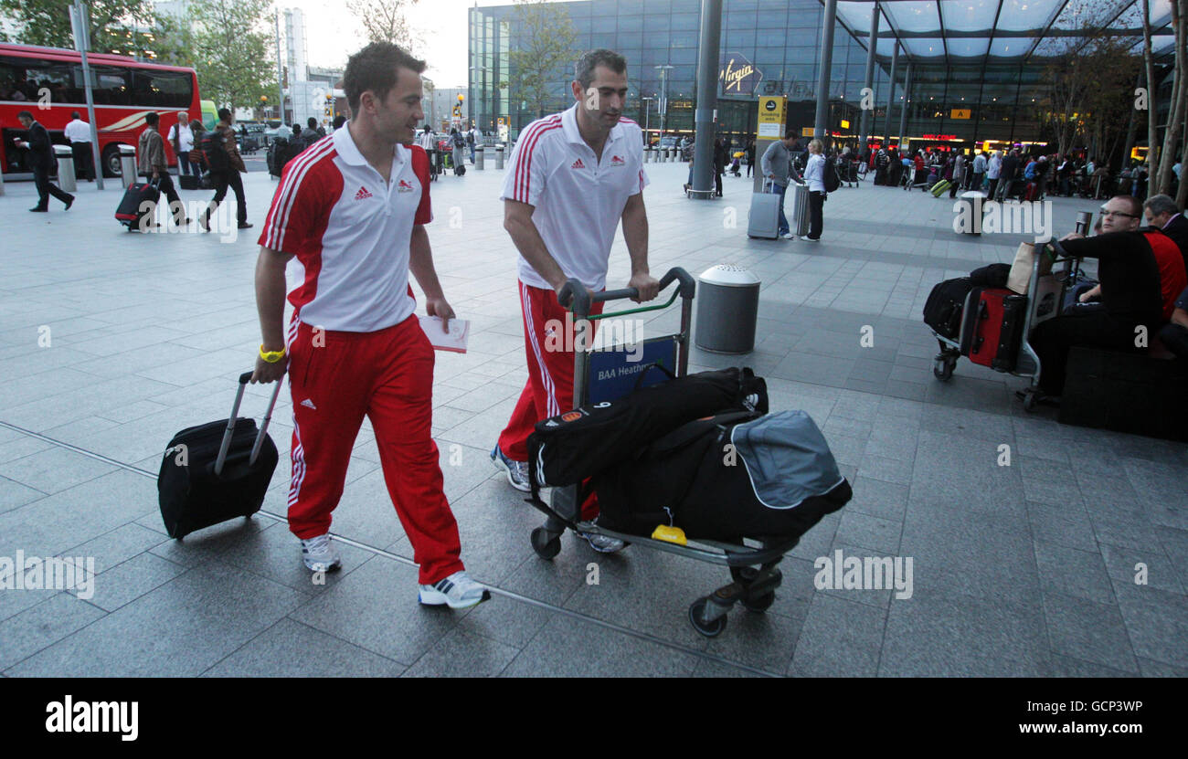 Sport - English Athletes Depart For Commonwealth Games - Heathrow ...