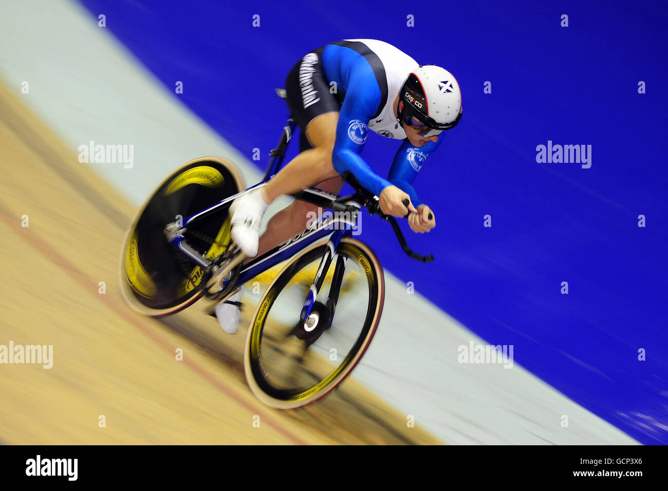 City of Edinburgh's Bruce Croall during the men's 1000m Time Trial ...