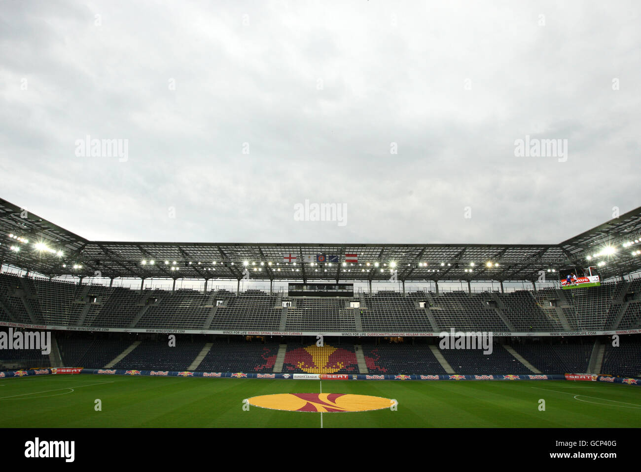 A general view of the interior of the Red Bull Arena, home of Red Bull ...