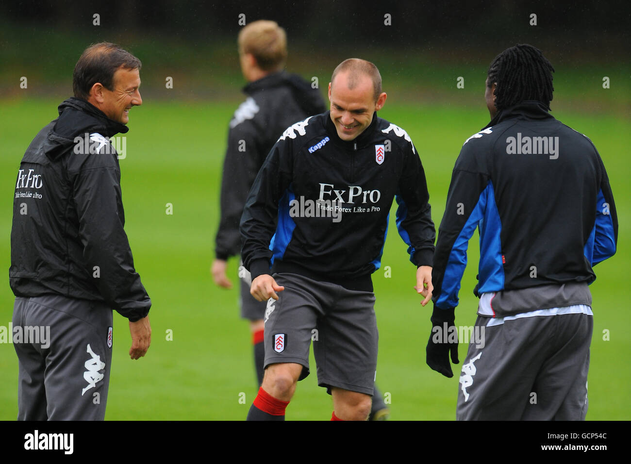 Soccer - Fulham Training - Motspur Park Training Ground Stock Photo - Alamy