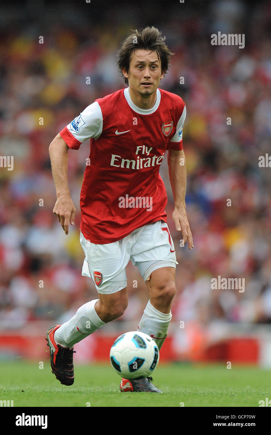 Emirates stadium tomas rosicky hi-res stock photography and images - Alamy
