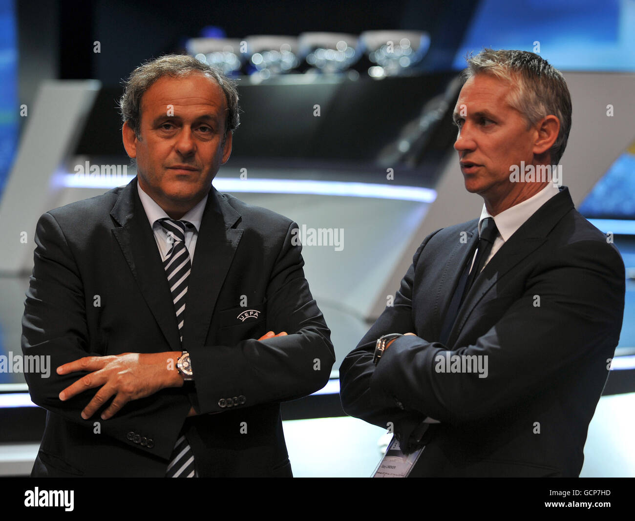 Soccer - UEFA Champions League Draw - Grimaldi Forum Stock Photo - Alamy