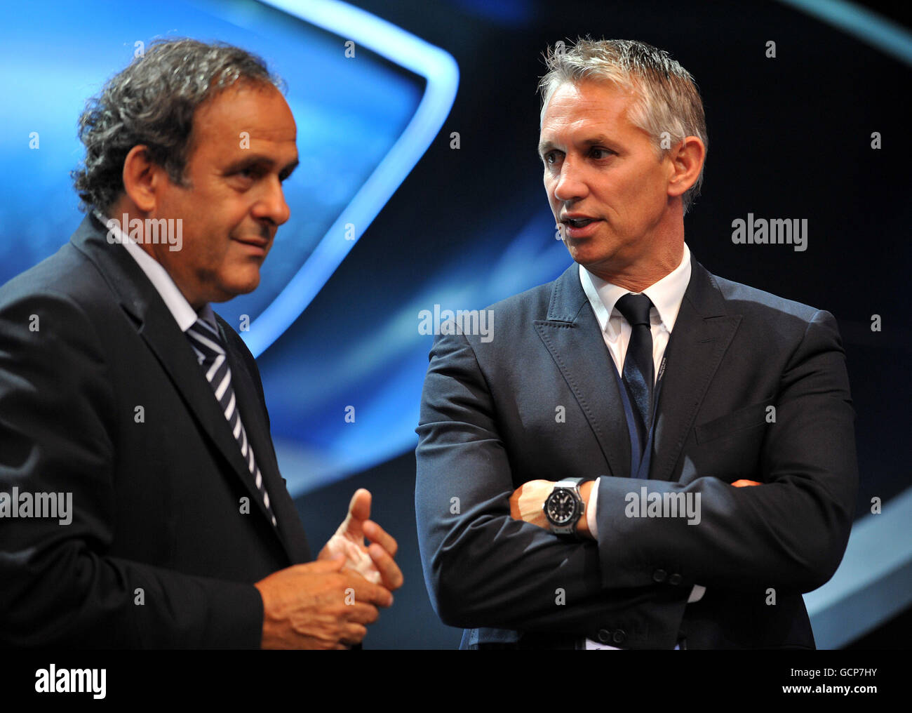 Soccer - UEFA Champions League Draw - Grimaldi Forum Stock Photo - Alamy
