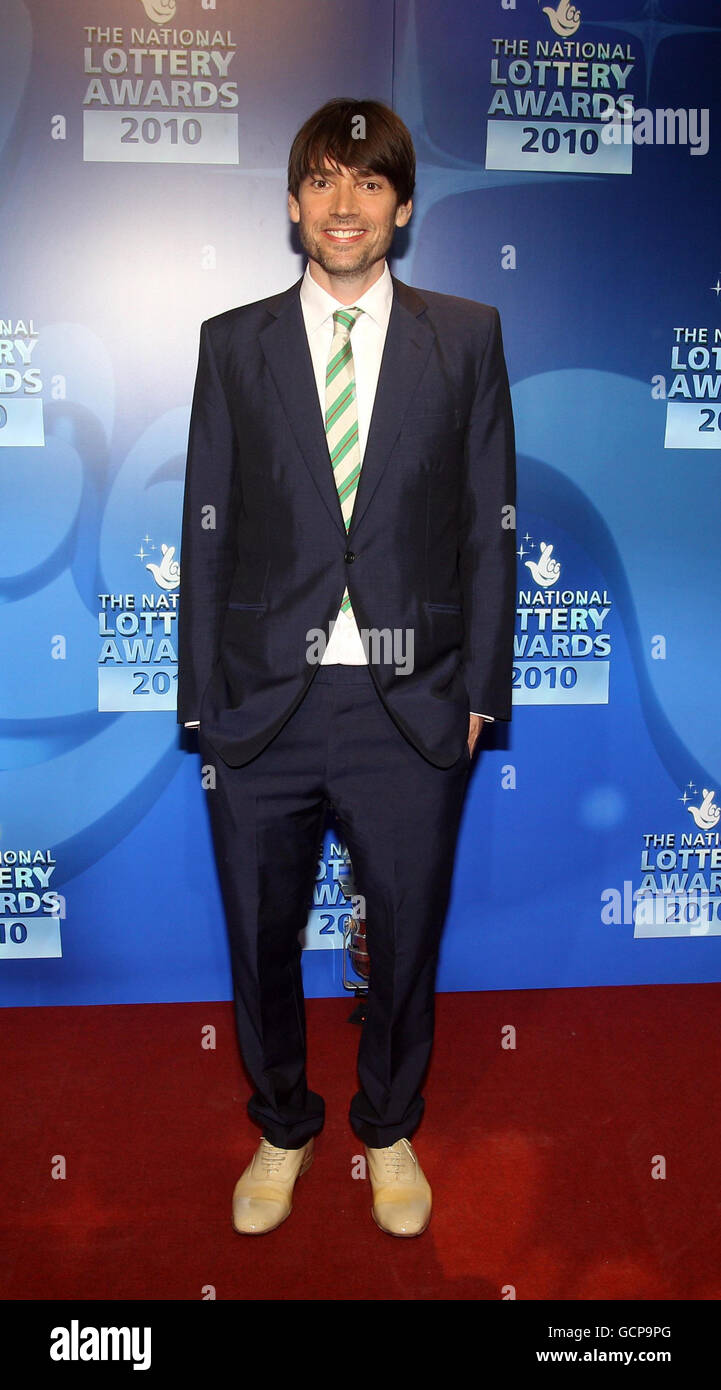 Alex James attends the National Lottery Awards at the Roundhouse in ...
