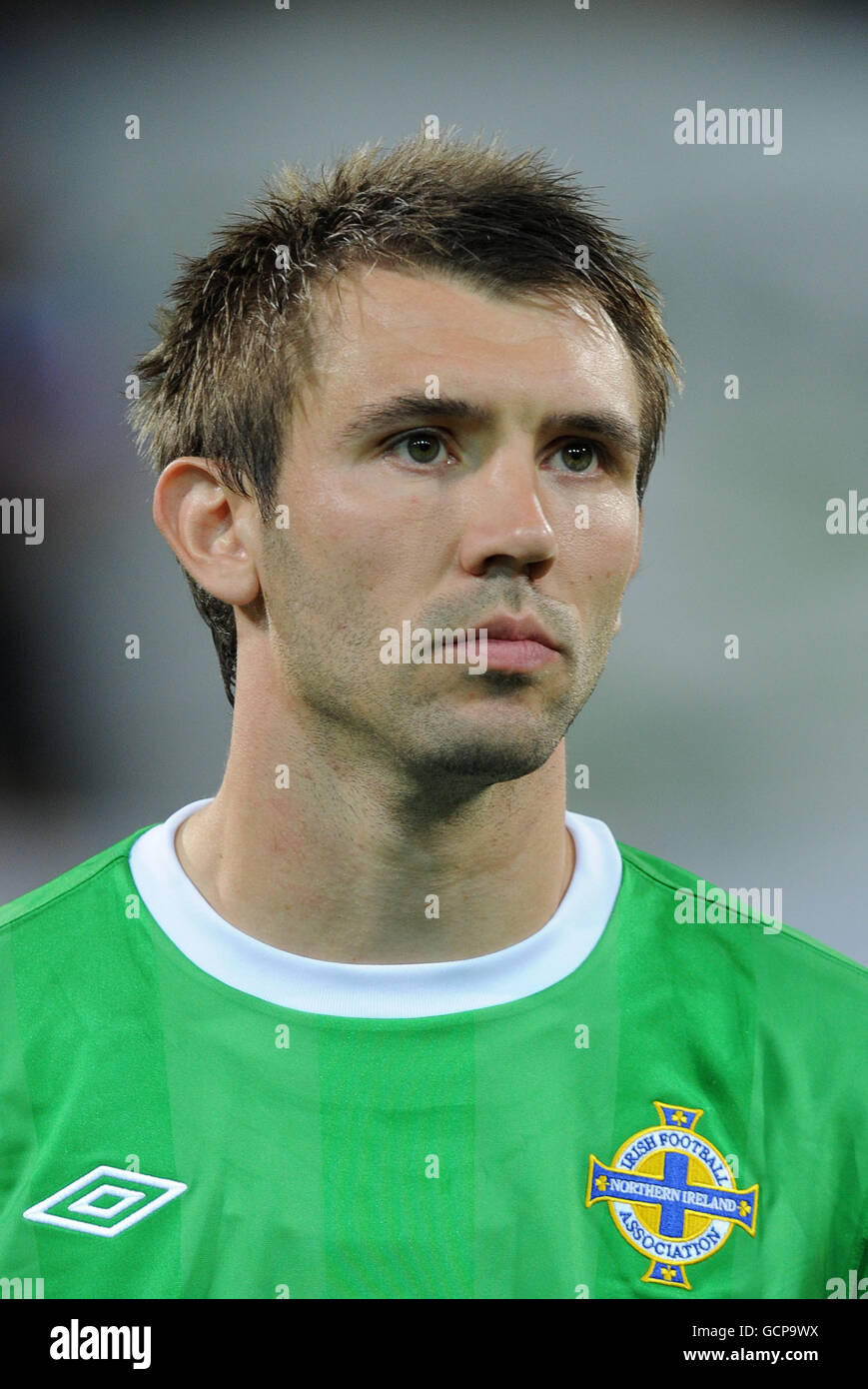 Northern Ireland's Gareth McAuley during the UEFA European Championship ...