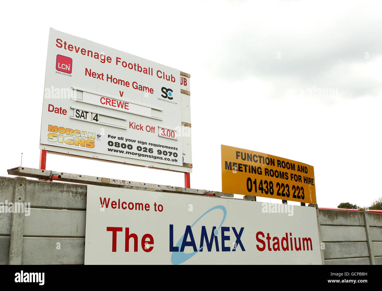 Soccer football league two stevenage crewe alexandra broadhall way hi ...