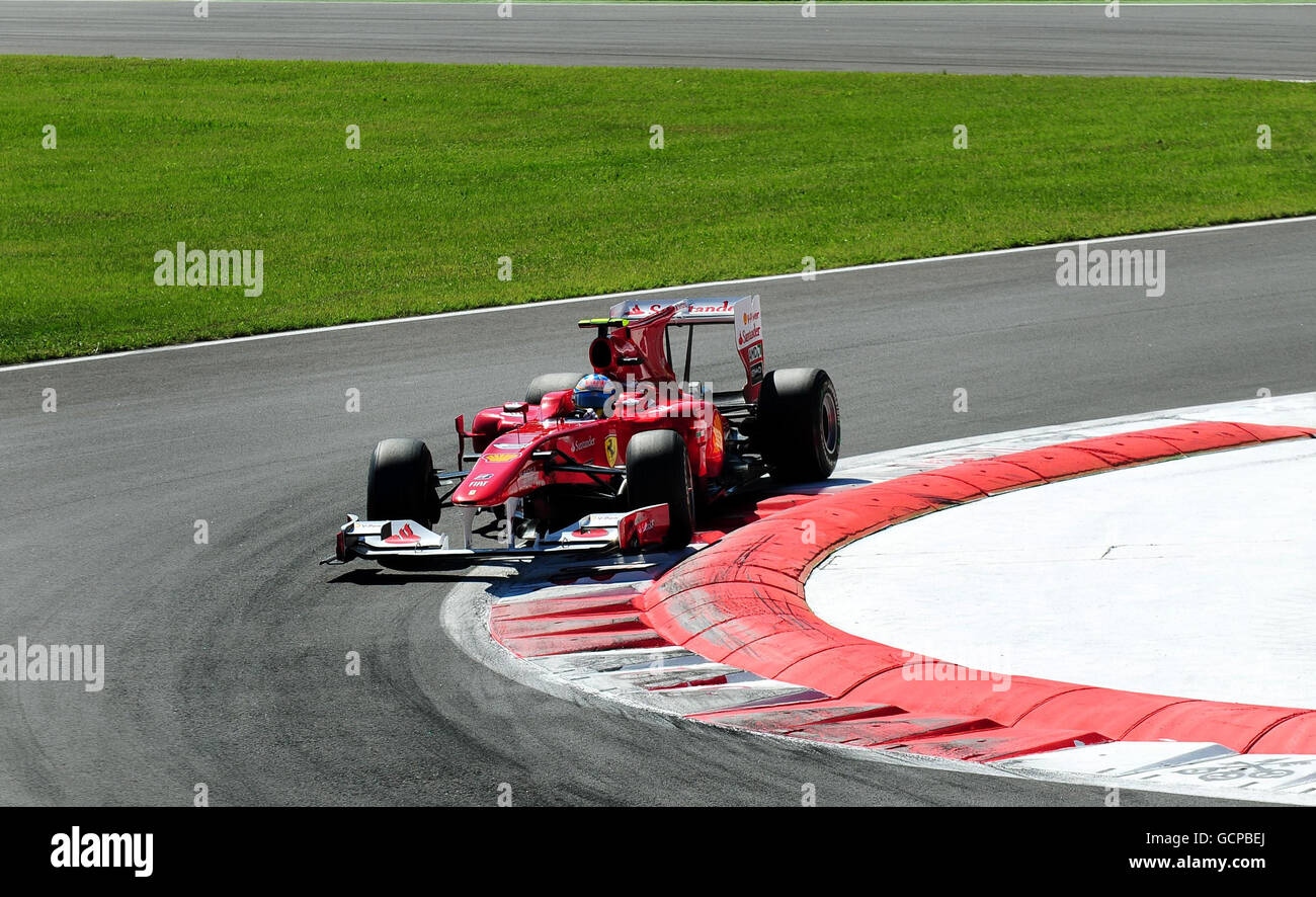Ferrari's Fernando Alonso during the Qualifying Day at the Monza ...