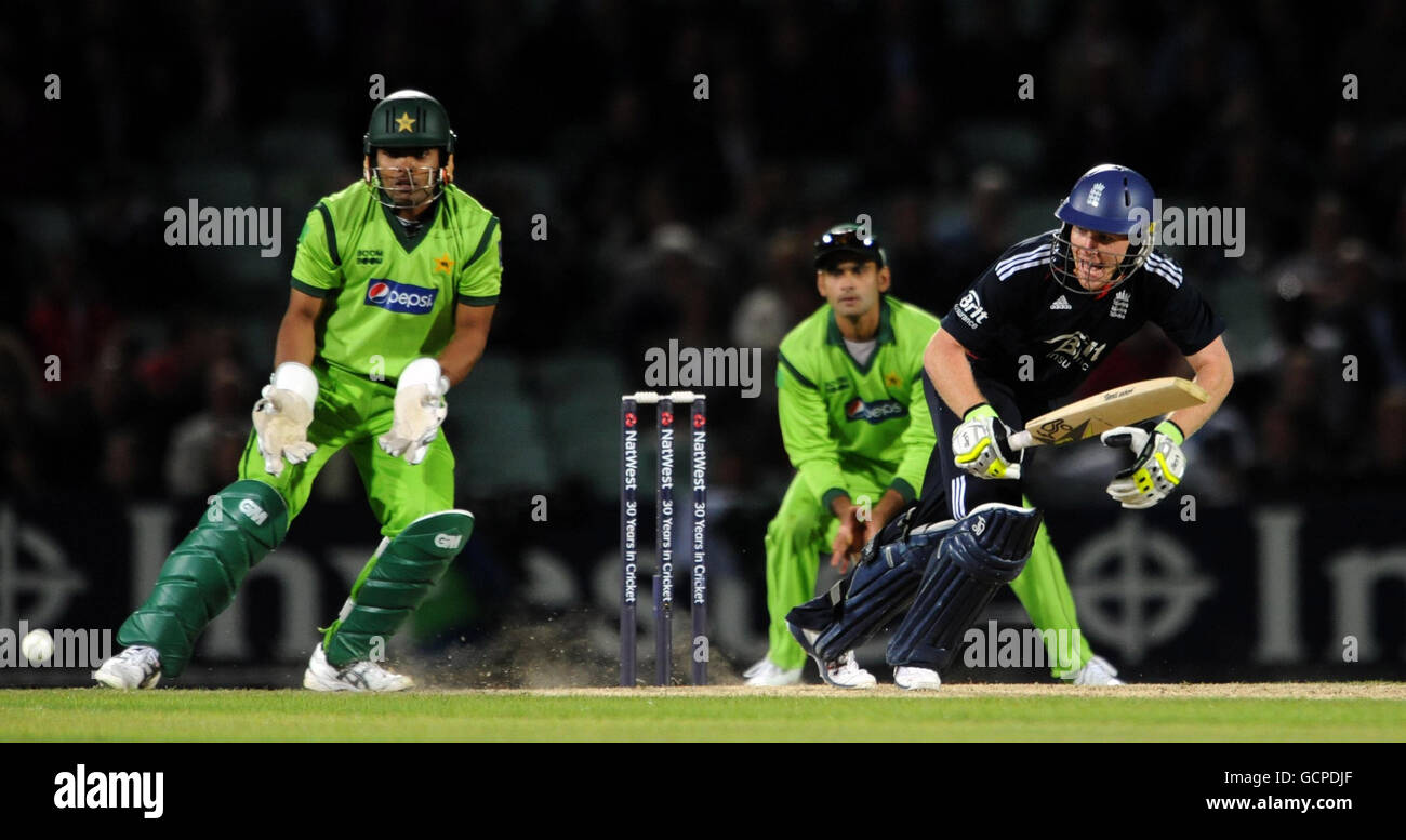 During the third one day international at the brit oval hi-res stock ...