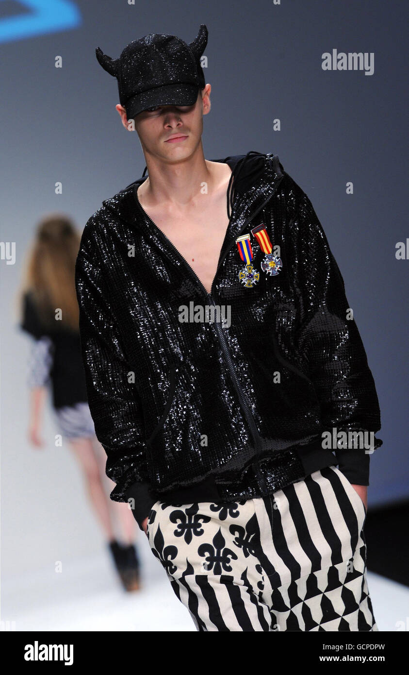 KTZ Catwalk - London Fashion Week. KTZ's Spring/Summer men's and women ...
