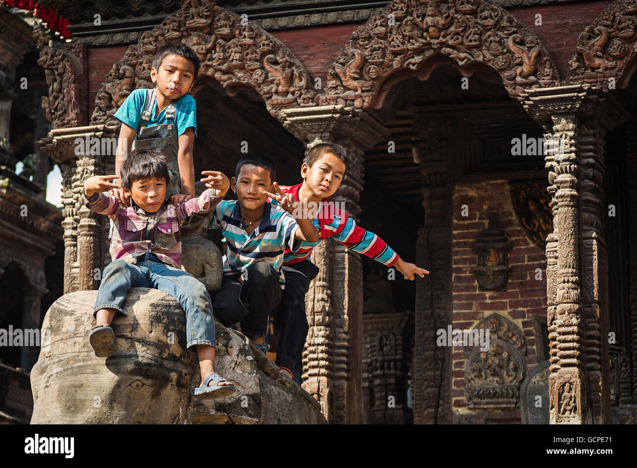 Nepali Children Stock Photos & Nepali Children Stock Images - Alamy