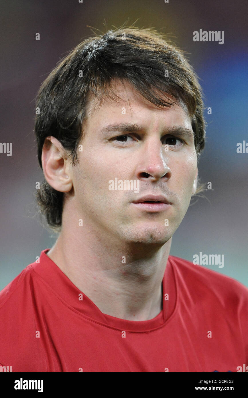 Lionel messi portrait hi-res stock photography and images - Alamy