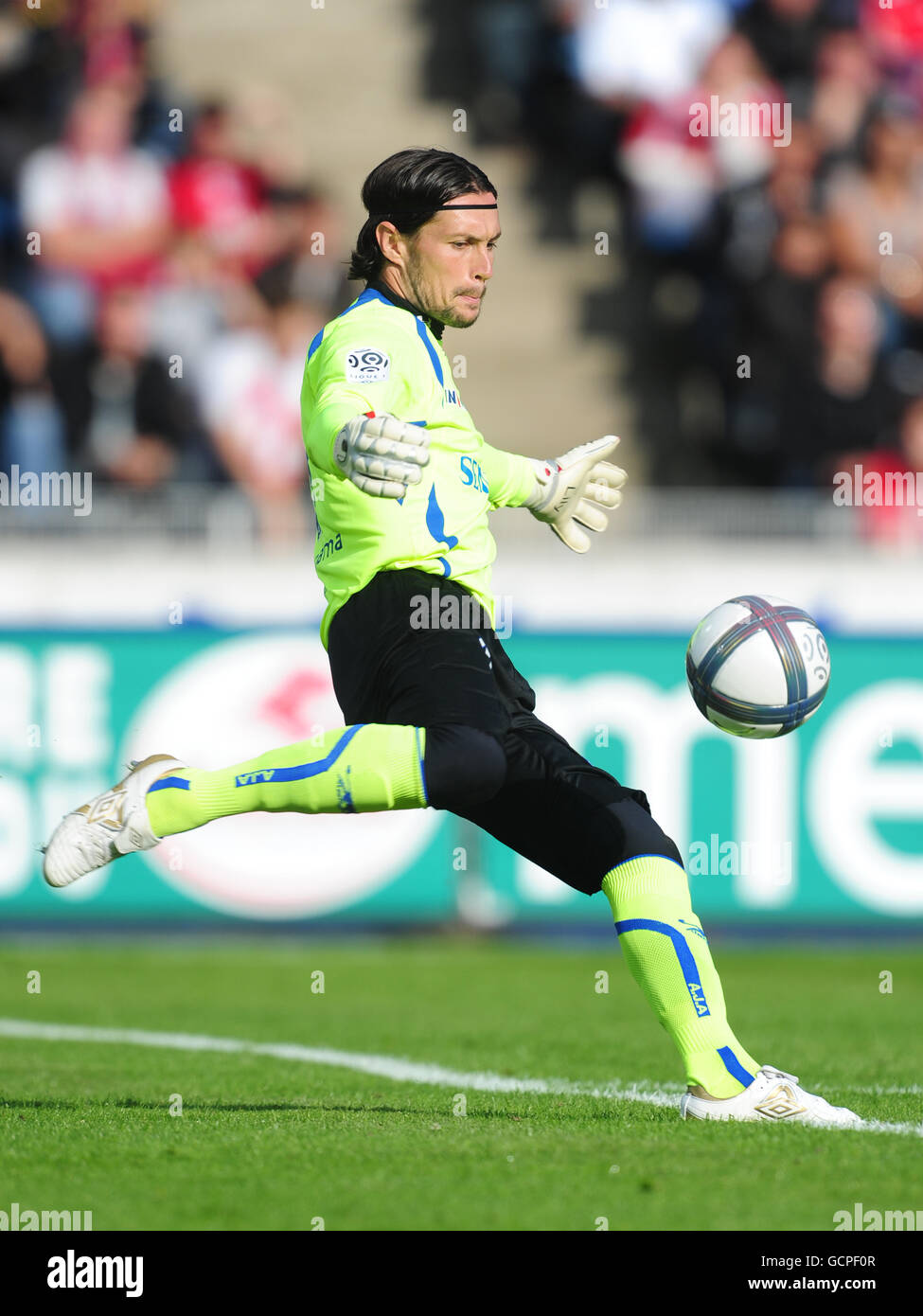 Soccer french premiere division lille aj auxerre stadium lille ...